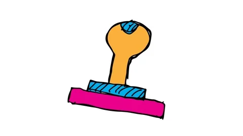 kids drawing white screen with theme of ... | Stock Video | Pond5