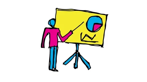 kids drawing white screen with theme of ... | Stock Video | Pond5