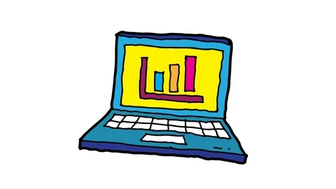 kids drawing white screen with theme of ... | Stock Video | Pond5