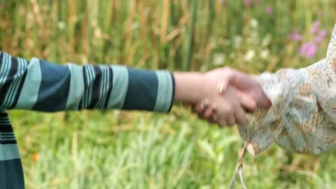 Kids Handshake Stock Videos – Royalty-Free HD & 4K Videos | Pond5
