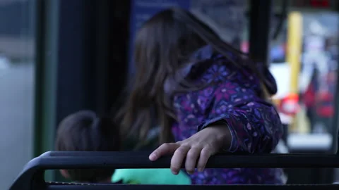 Kids Girls Bus Stock Videos – Royalty-Free HD & 4K Videos | Pond5