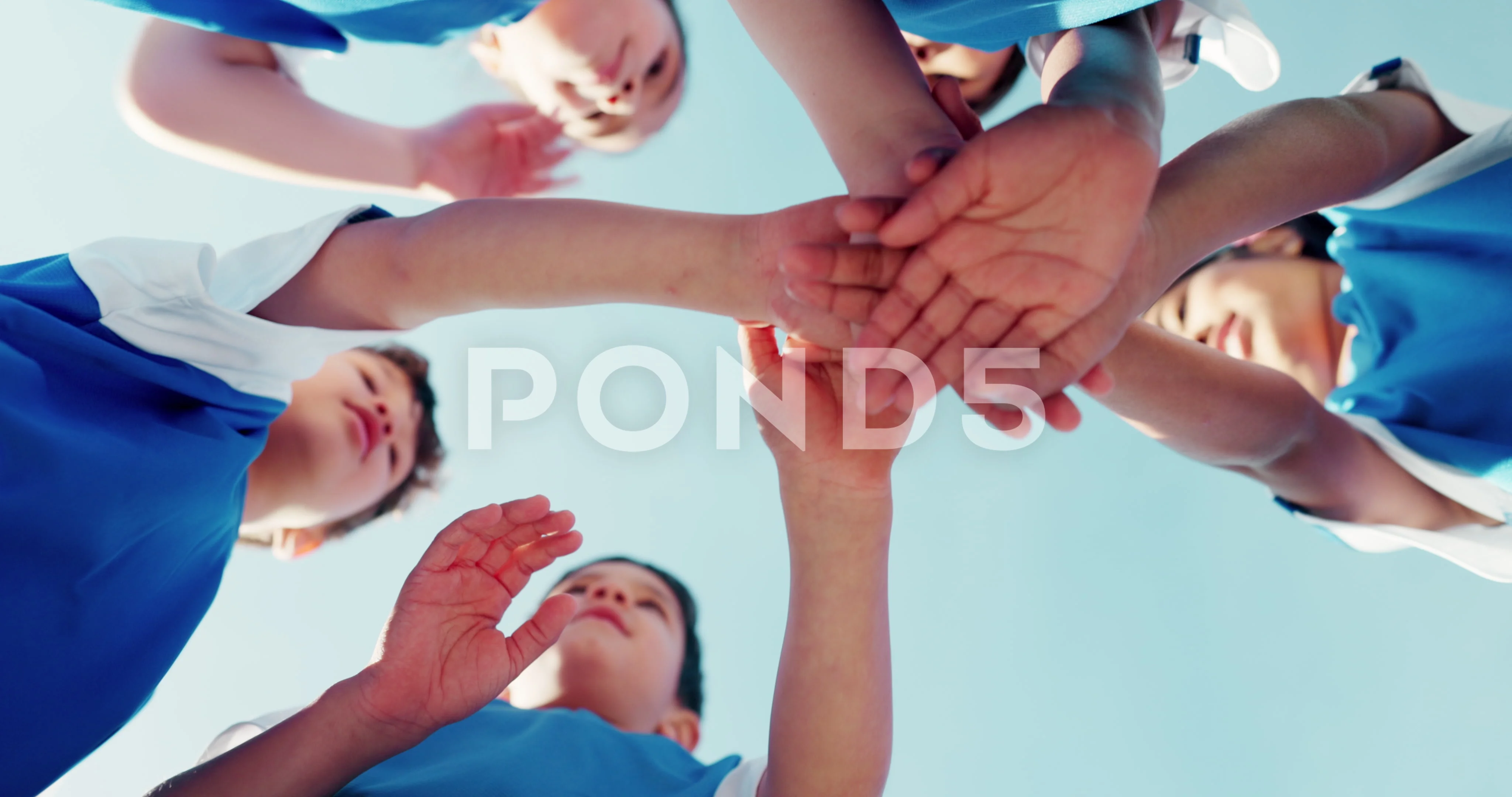 Children Hands Together