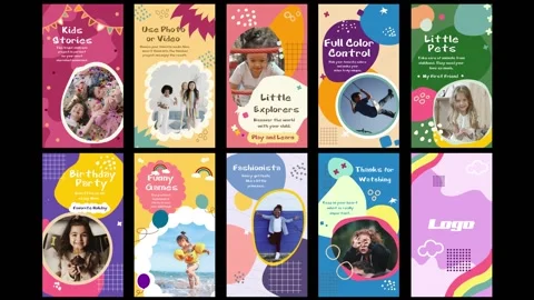 Kids Stories for After Effects ~ After Effects #219461663