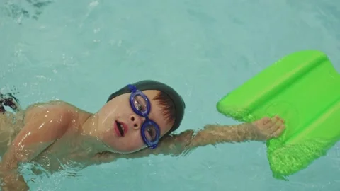 Kids Swim Pool Stock Videos – Royalty-Free HD & 4K Videos
