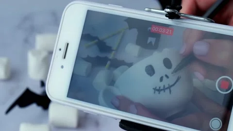 Scary White Face Stock Video Footage | Royalty Free Scary White Face ...