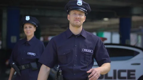 Police Smiling Stock Video Footage | Royalty Free Police Smiling Videos ...