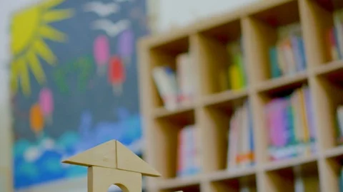 Building Blocks Falling Stock Video Footage | Royalty Free Building ...