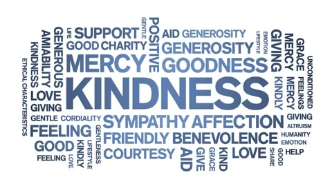 Kindness animated word cloud,animation t... | Stock Video | Pond5