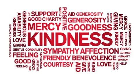 Kindness animated word cloud,animation t... | Stock Video | Pond5