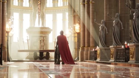 King Arthur and His Knights of the Round... | Stock Video | Pond5