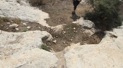 King David Running from Saul, Biblical R... | Stock Video | Pond5