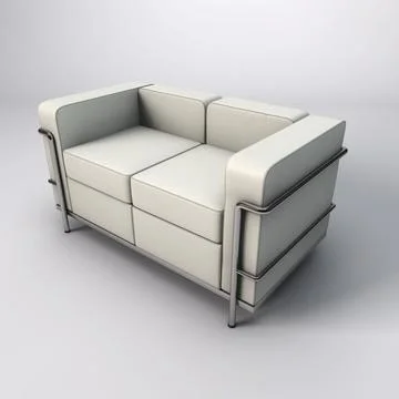 KMP Corbu Sofa ~ 3D Model ~ Download #91526456 | Pond5