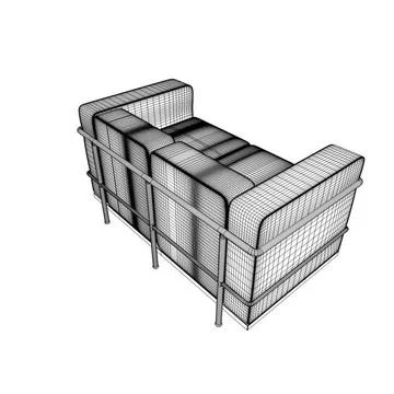 KMP Corbu Sofa ~ 3D Model ~ Download #91526456 | Pond5