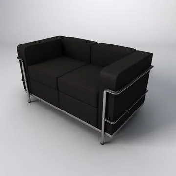 KMP Corbu Sofa ~ 3D Model ~ Download #91526456 | Pond5