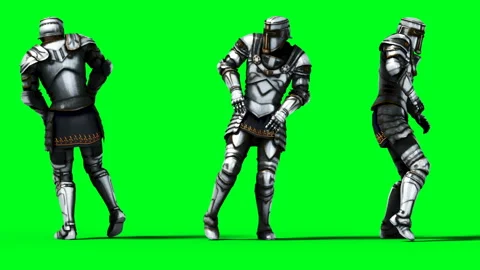 Medieval Knight Green Screen Stock Video Footage | Royalty Free ...