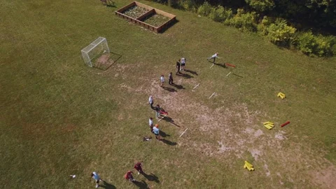 Knocking Goal Stock Footage ~ Royalty Free Stock Videos | Pond5