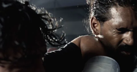 Knockout Blow in Slow-Motion - 800 fps D... | Stock Video | Pond5