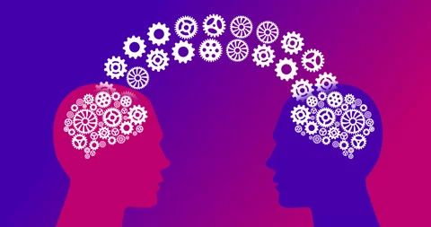 Knowledge exchange concept animation (al... | Stock Video | Pond5