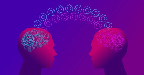 Knowledge exchange concept animation (al... | Stock Video | Pond5