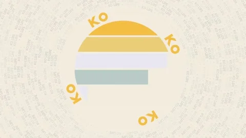 Ko Lipe logo intro. Badge with the circu... | Stock Video | Pond5