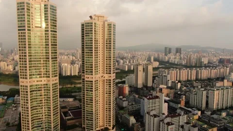 Korea Seoul City Yangcheon gu Mok dong T... | Stock Video | Pond5