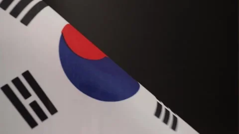 Korean Background Flag Stock Videos – Royalty-Free HD & 4K Videos
