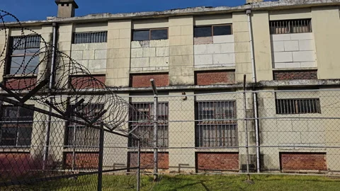 Prison Exterior Fences Stock Video Footage | Royalty Free Prison ...