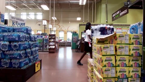 People Retail The Grocery Stock Footage ~ Royalty Free Stock Videos | Pond5