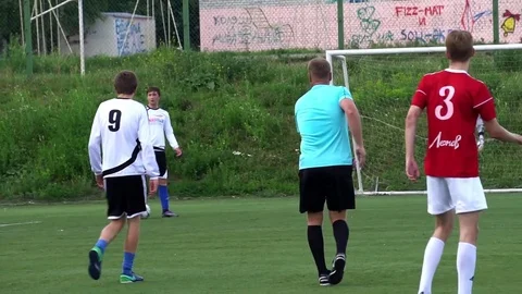 KURSK, RUSSIA - JULE 3: football match o... | Stock Video | Pond5