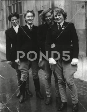 L-r: Helena James Nadine Morris June Adams And Pamela Doe. They Are On ...