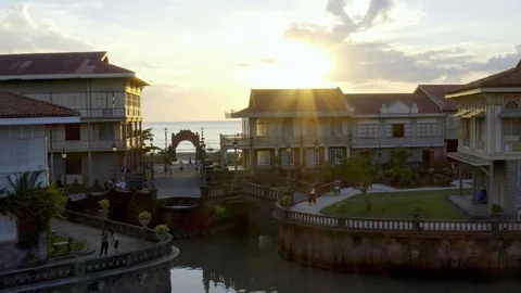 La Casas Filipinas De Acuzar is a resort... | Stock Video | Pond5