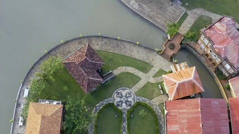 La Casas Filipinas De Acuzar is a resort... | Stock Video | Pond5