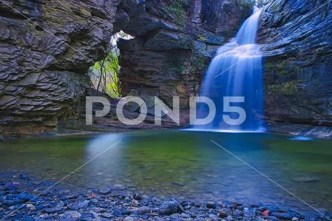 La Foradada de Cantonigros nature preserve located in Spain ~ Hi Res ...