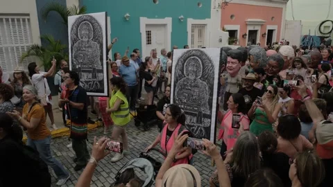 La Sanse San Sebastian Street Carnival 2... | Stock Video | Pond5