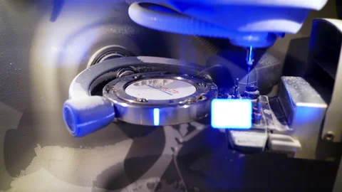 Laboratory milling cutter for dental wor... | Stock Video | Pond5