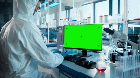 Laboratory Green Screen Stock Footage ~ Royalty Free Stock Videos | Page 8