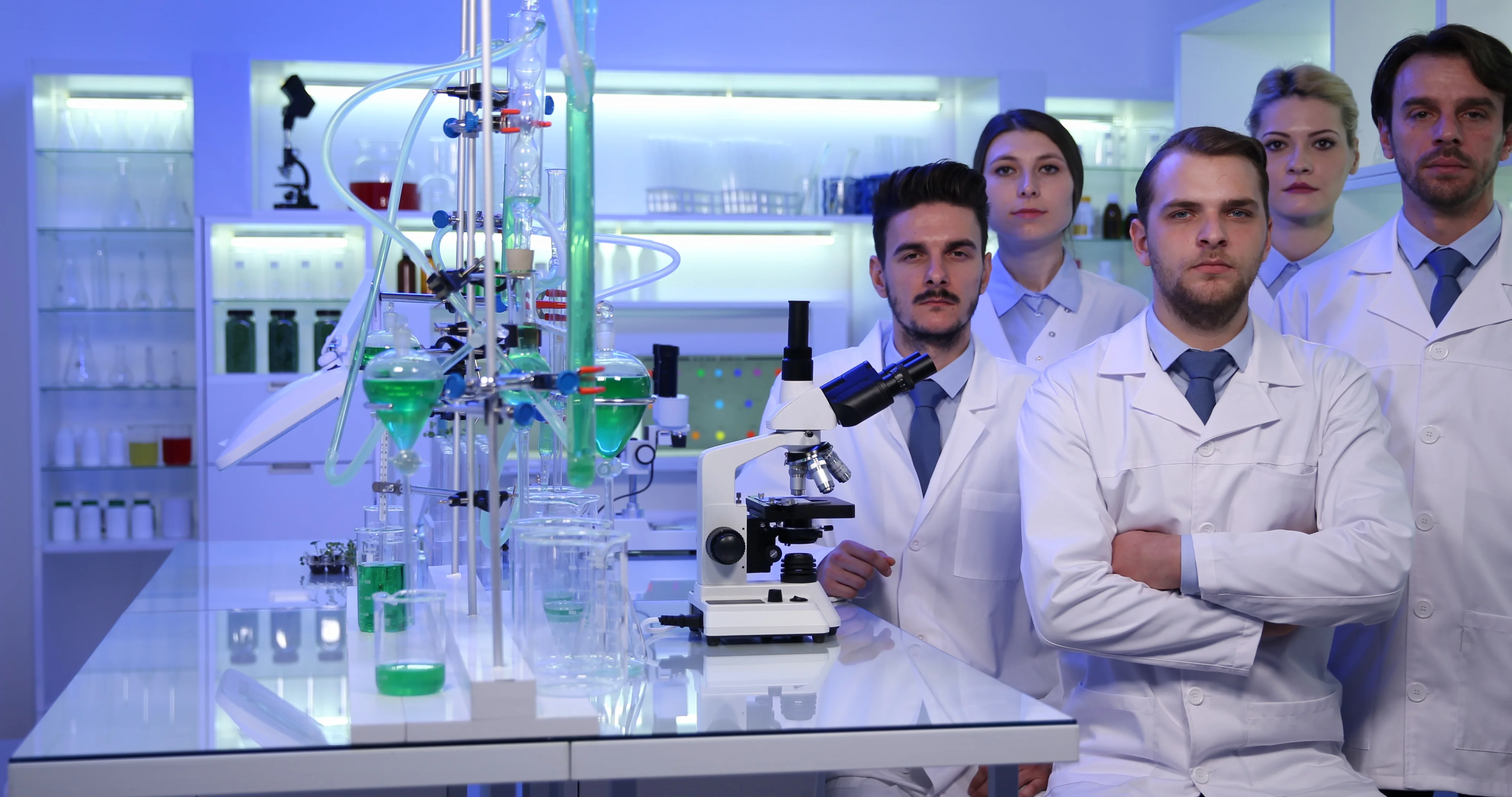 Scientists In Lab