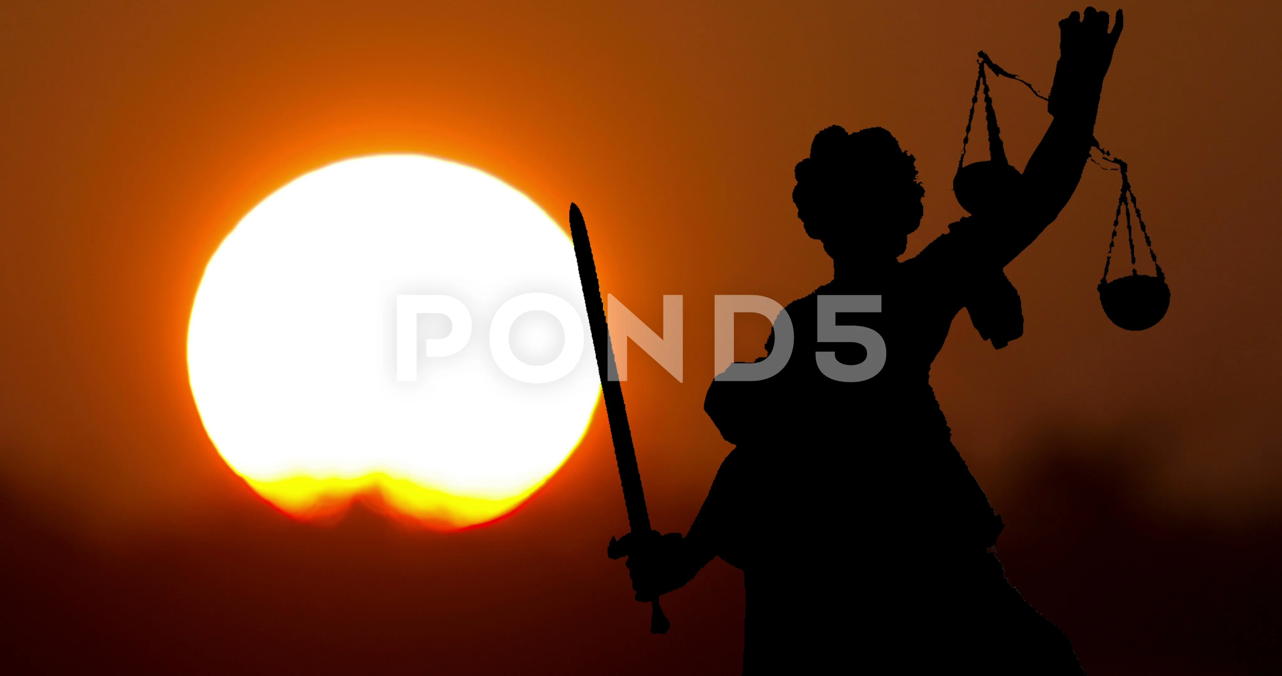 Lady Judge Silhouette