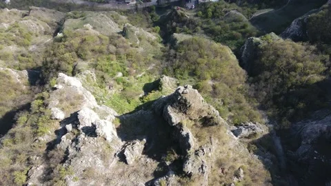 Lakatnik Rocks at Iskar river Gorge, Bal... | Stock Video | Pond5