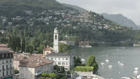 Lake Como - City near the lake | Stock Video | Pond5