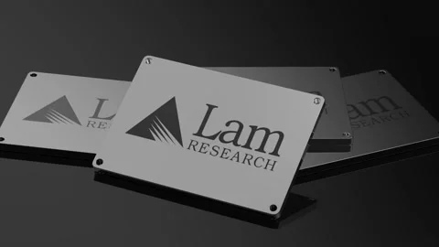 Lam Research logo International 3D Signa... | Stock Video | Pond5