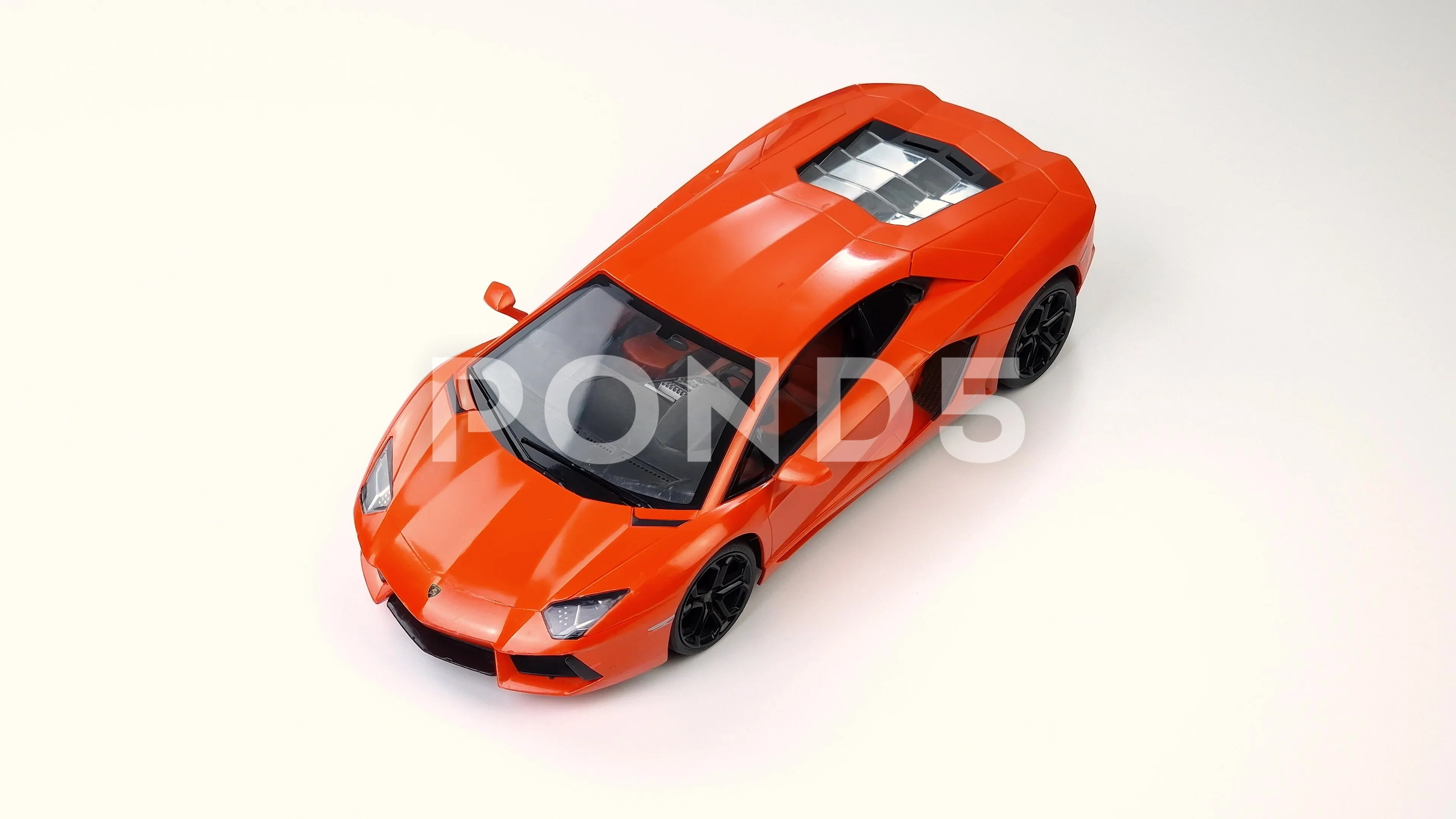 Red Lamborghini White Background