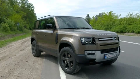 Land Rover Defender 2020 - Test drive hi... | Stock Video | Pond5