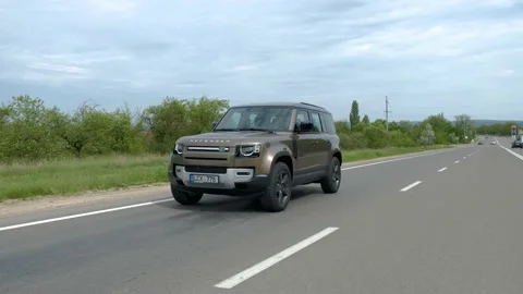 Land Rover Defender 2020 - Test drive hi... | Stock Video | Pond5