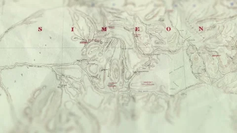 Old Map Of Israel Stock Video Footage | Royalty Free Old Map Of Israel ...