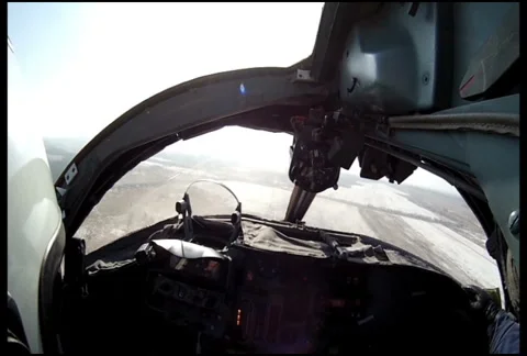 Cockpit View Of Landing Stock Video Footage | Royalty Free Cockpit View ...