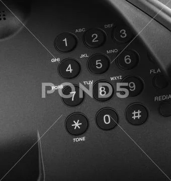 Landline telephone background ~ High Resolution #97814908