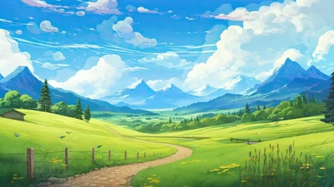 landscape with vineyard and mountains. a... | Stock Video | Pond5