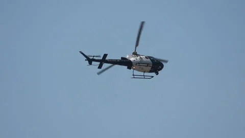 LAPD chopper responding to active crime ... | Stock Video | Pond5