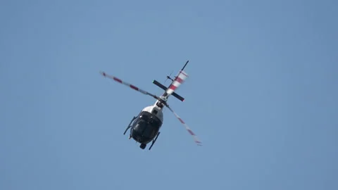 LAPD chopper responding to active crime ... | Stock Video | Pond5